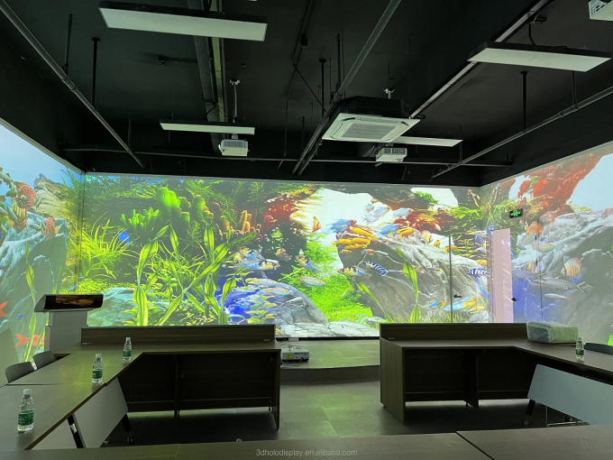 Proyector de proyección 3D para espacios grandes